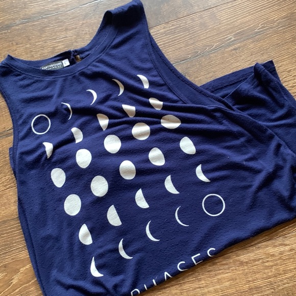 EARTHBOUND | Tops | Moon Phase Swing Tank | Poshmark